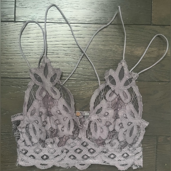 Free People | Tops | Free People Lace Bralette | Poshmark